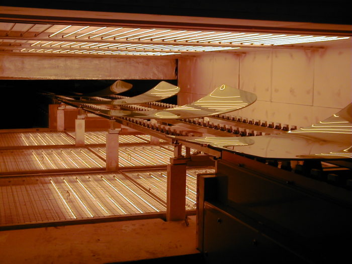 Laminated Automotive Glass De-Airing Line(Nipper Line) - Glassline